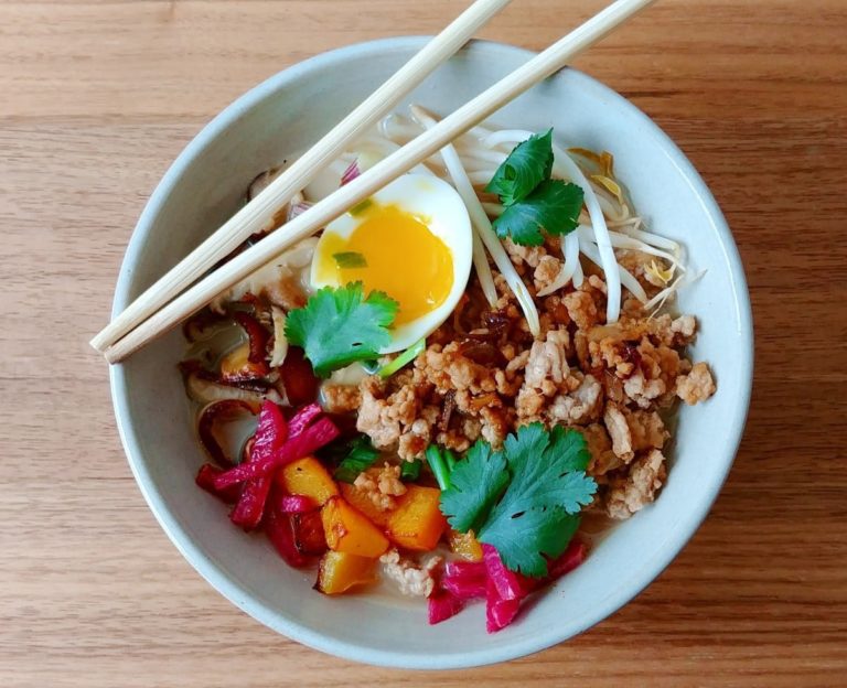 Ramen à la coréenne: Ramyeon!