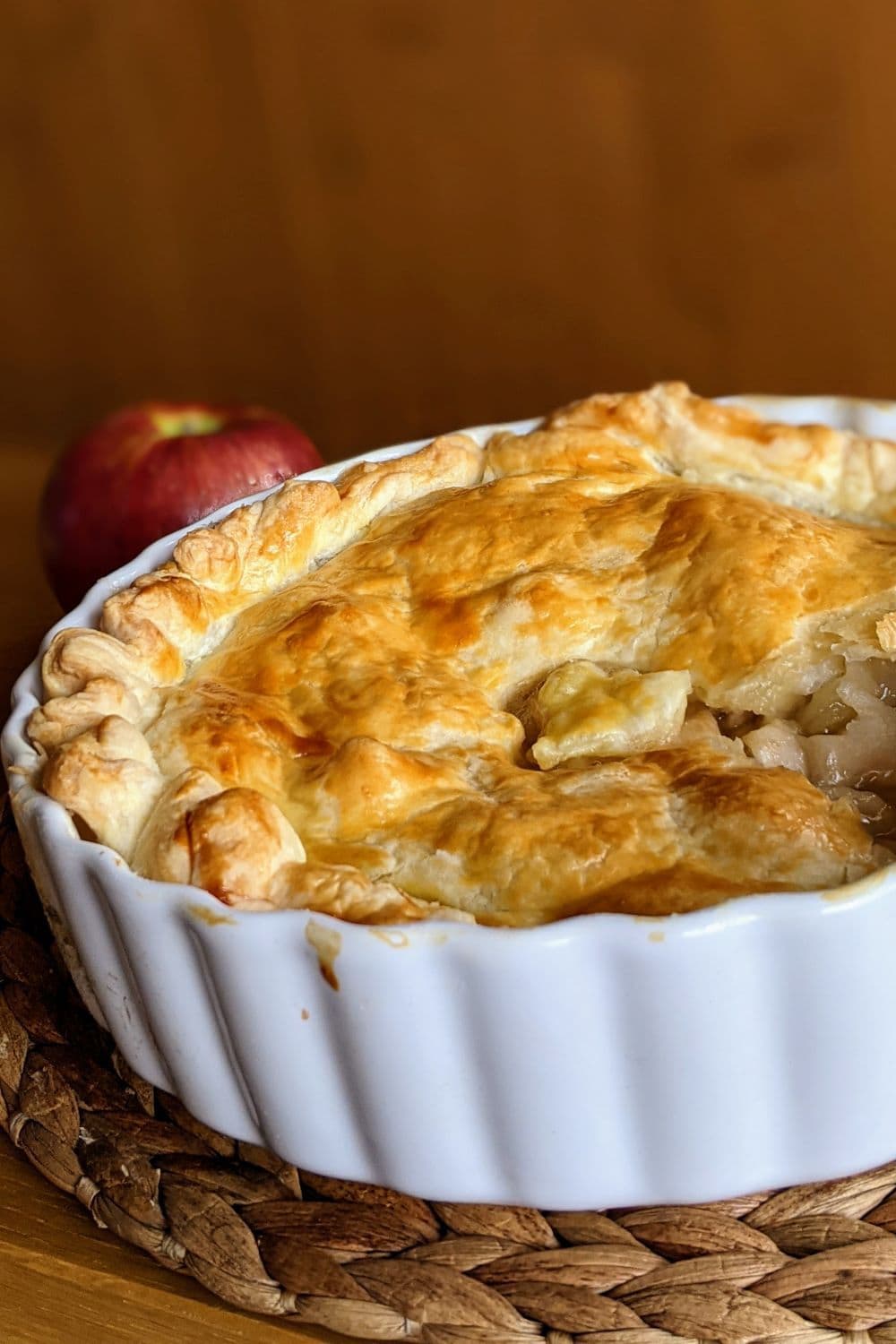 Tarte aux pommes et sirop érable simplissime